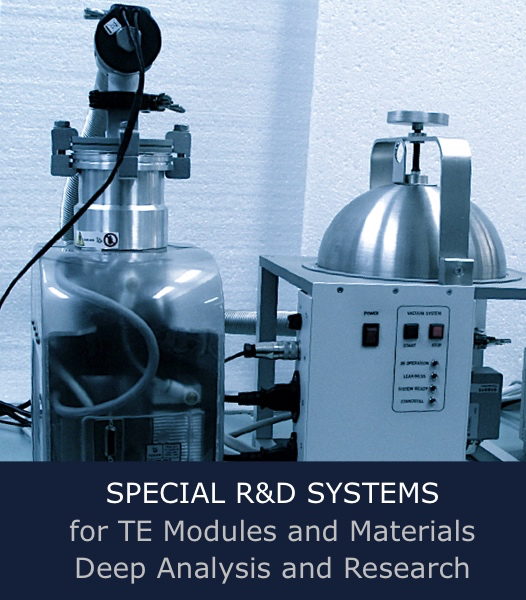 EQUIPMENT AND R&D INSTRUMENTS FOR TECs