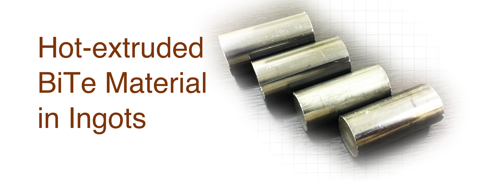 BiTe Material in Ingots