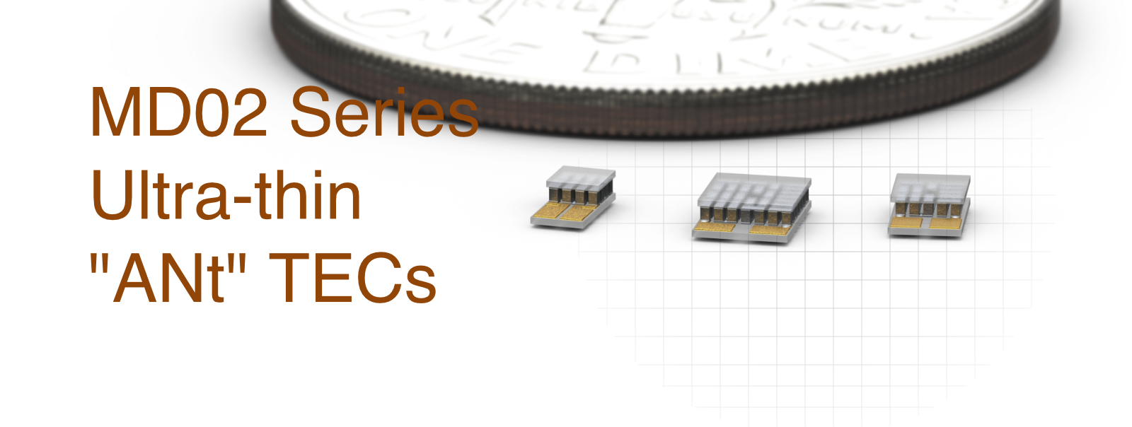 MD02 Series Thermoelectric Coolers - single-stage TEC types
