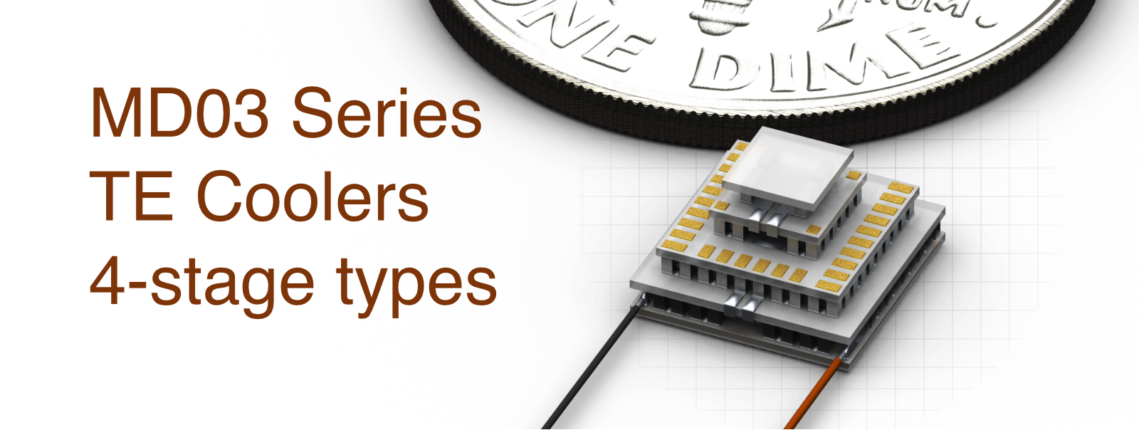 4MD03 Series Thermoelectric Coolers - four-stage TECs