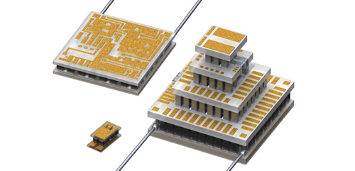 Customized Au patterns for TE Coolers and ceramic substrates